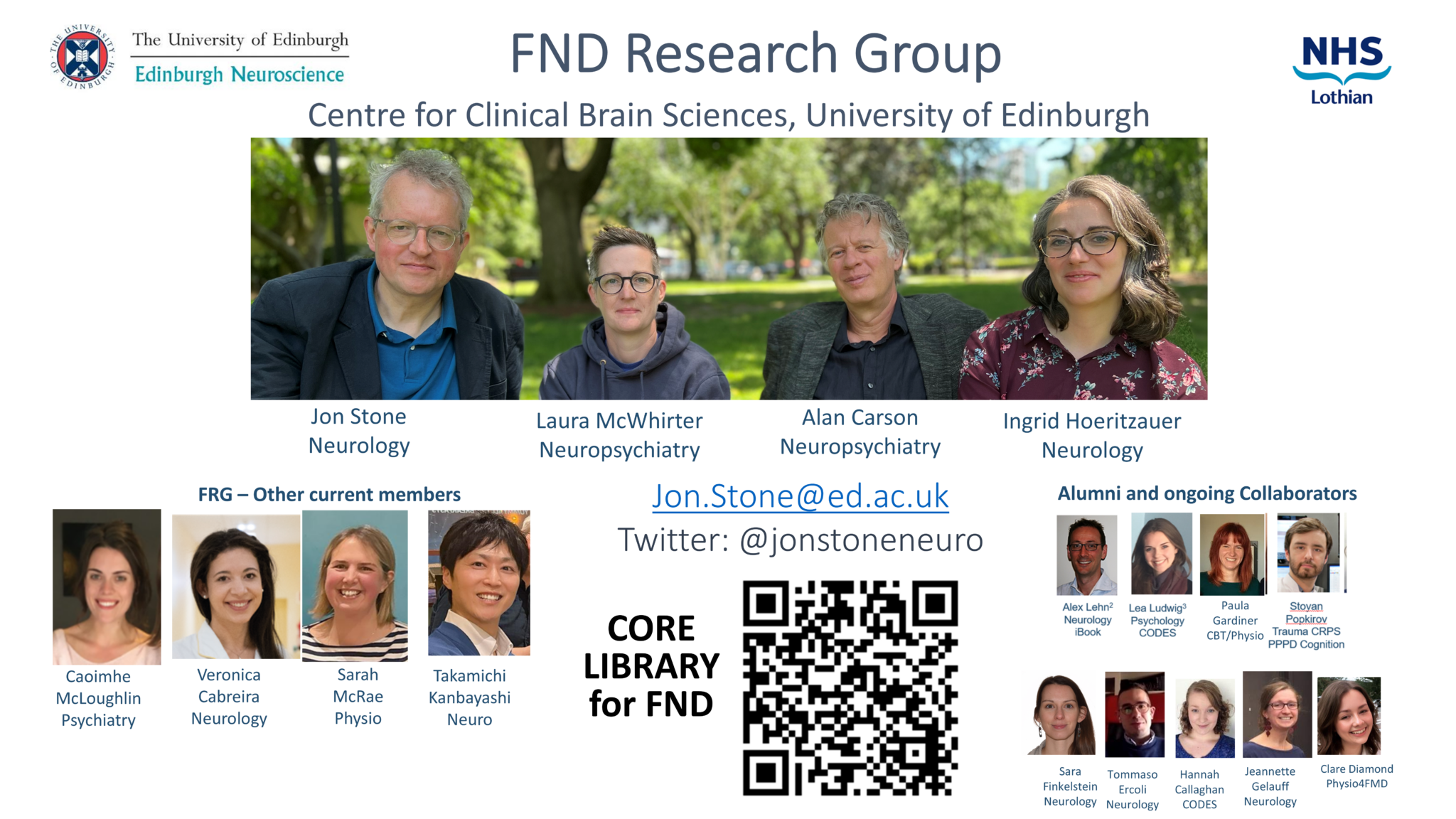 Donate to the Edinburgh FND Research Group – Functional Neurological ...