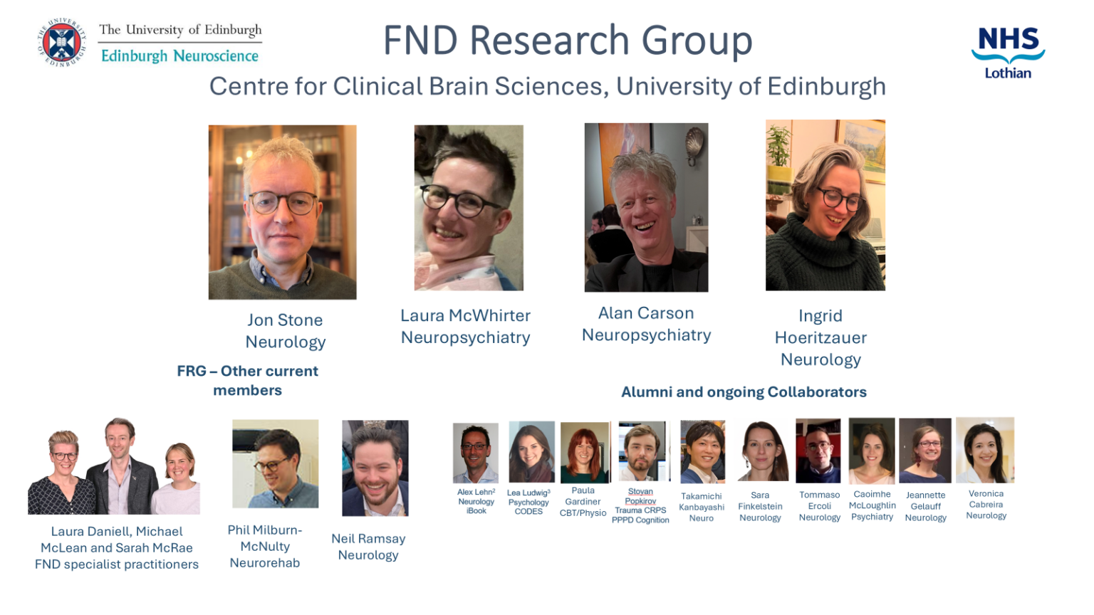 Donate to the Edinburgh FND Research Group – Functional Neurological ...